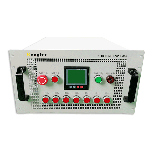 AC load bank, rack mounted AC load, data center load bank - Kongter
